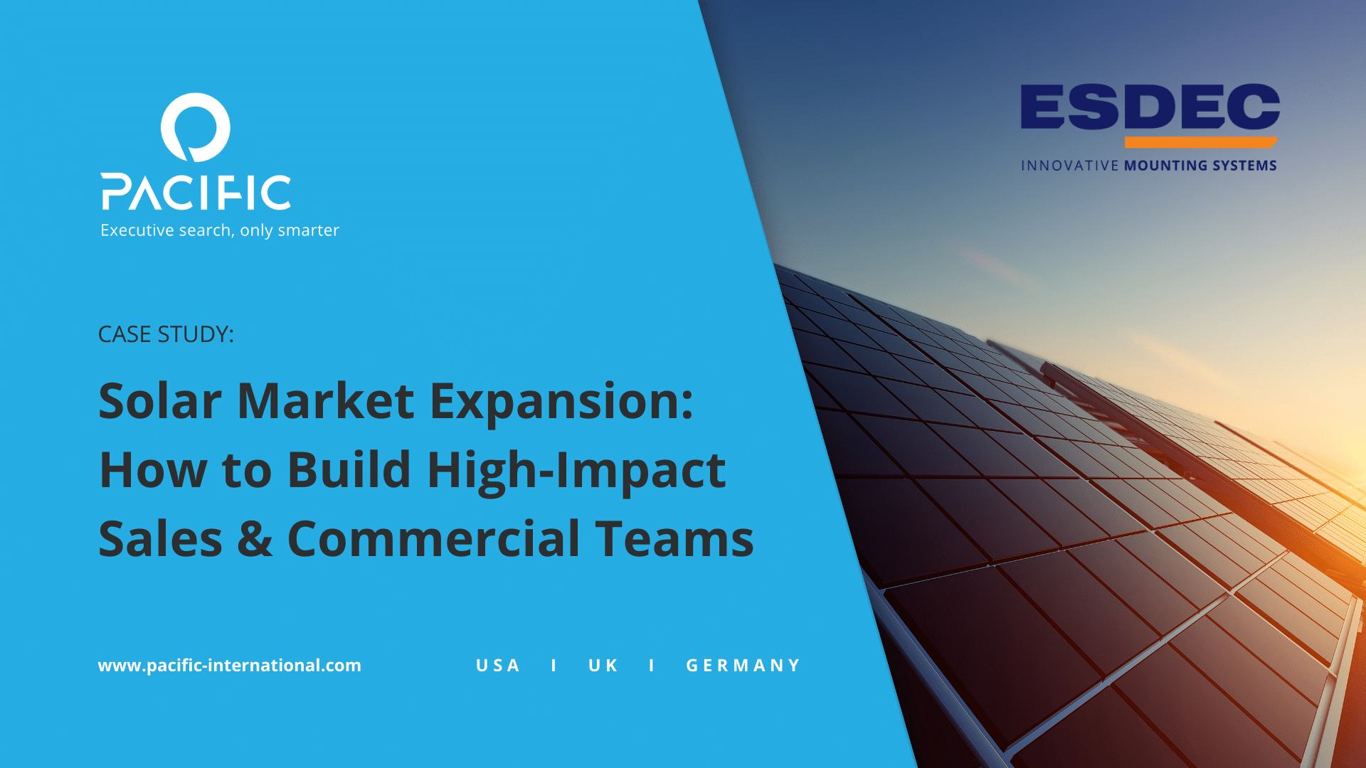 Solar Market Expansion: How to Build High-Impact Sales Teams